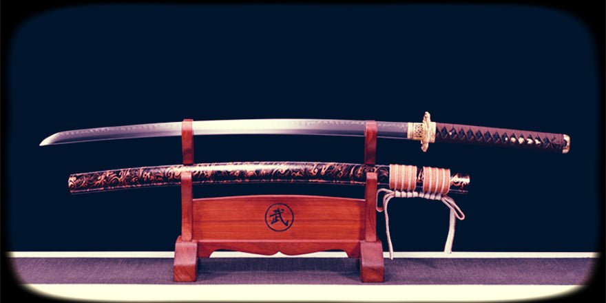 Samurai Sword Katana Handle Hand Forged Full Tang Katana Damascus
