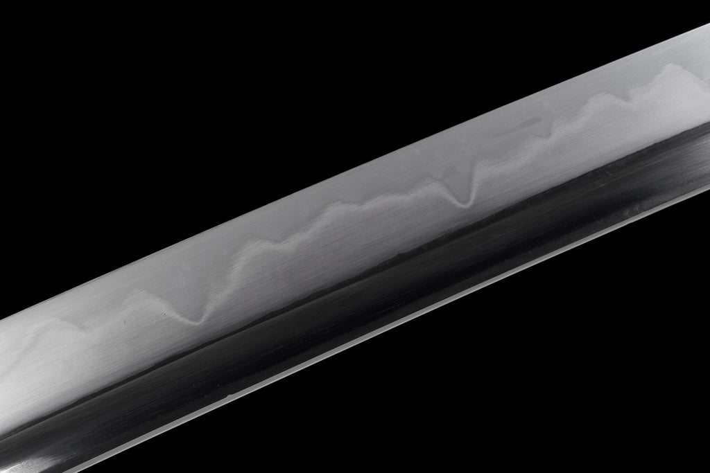 Katana Shadow Veil T10 Clay Tempered Blade with Black Lacquer Saya 影紗