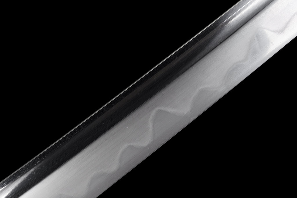Katana Shadow Veil T10 Clay Tempered Blade with Black Lacquer Saya 影紗