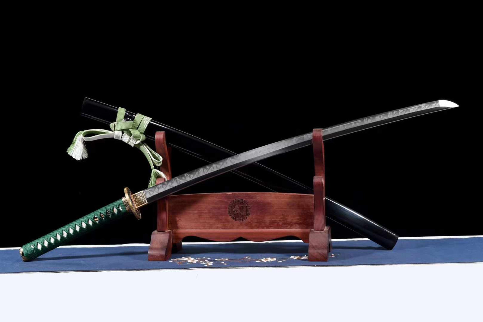 Australia Katana SuYing T10 Clay Tempered Black Saya 素影 | Hand-forged ...