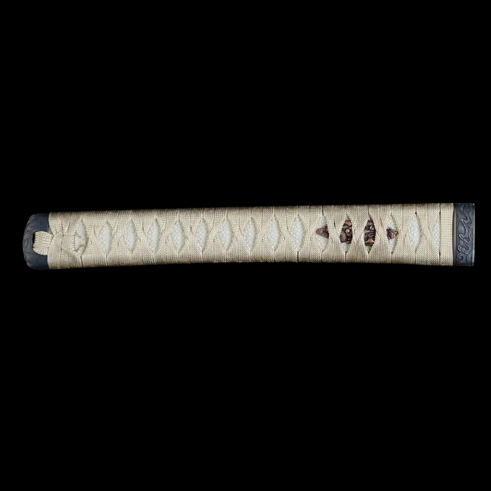 Australia Samurai Sword Tsuka-Ito Beige | Hand-forged Tsuka-Ito for Sale