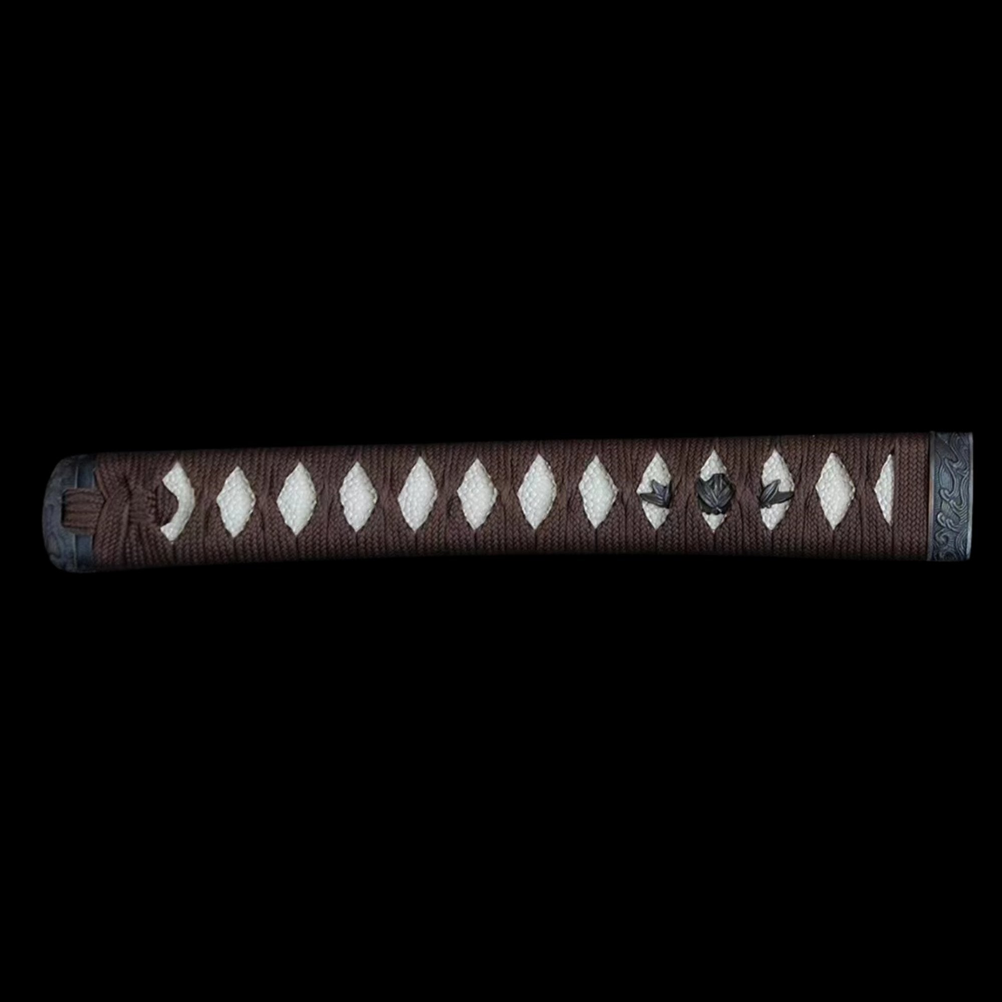 Australia Samurai Sword Tsuka-Ito Dark Brown | Hand-forged Tsuka-Ito ...