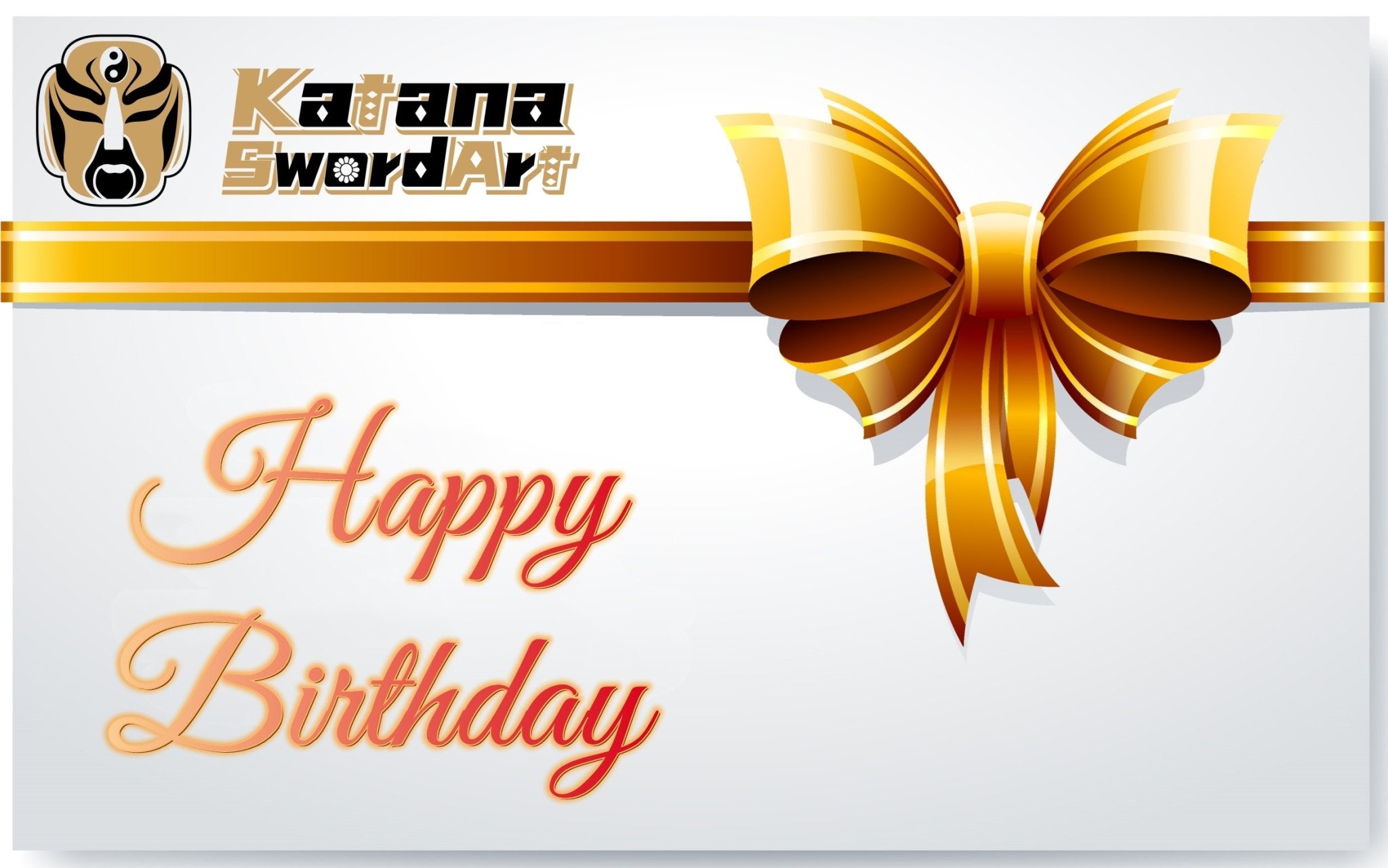 Australia KatanaSwordArt Birthday Gift Card | Hand-forged Gift Card for ...